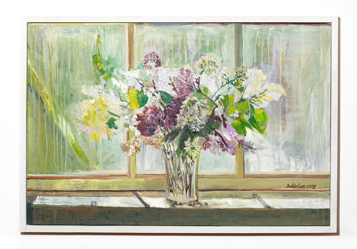 “Lilac Flowers” by Jackie Lee – Gallery X