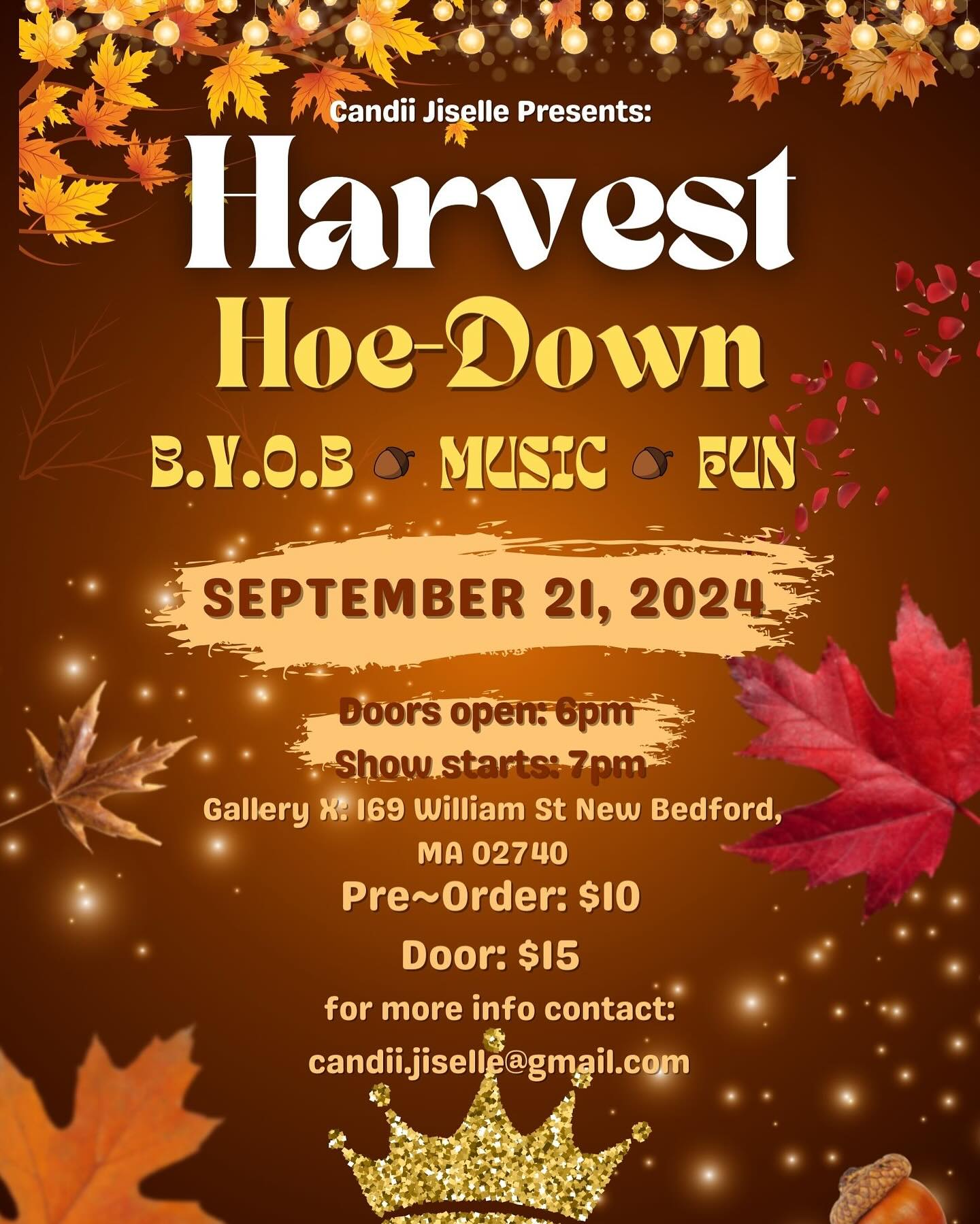 Harvest Hoe Down – Gallery X